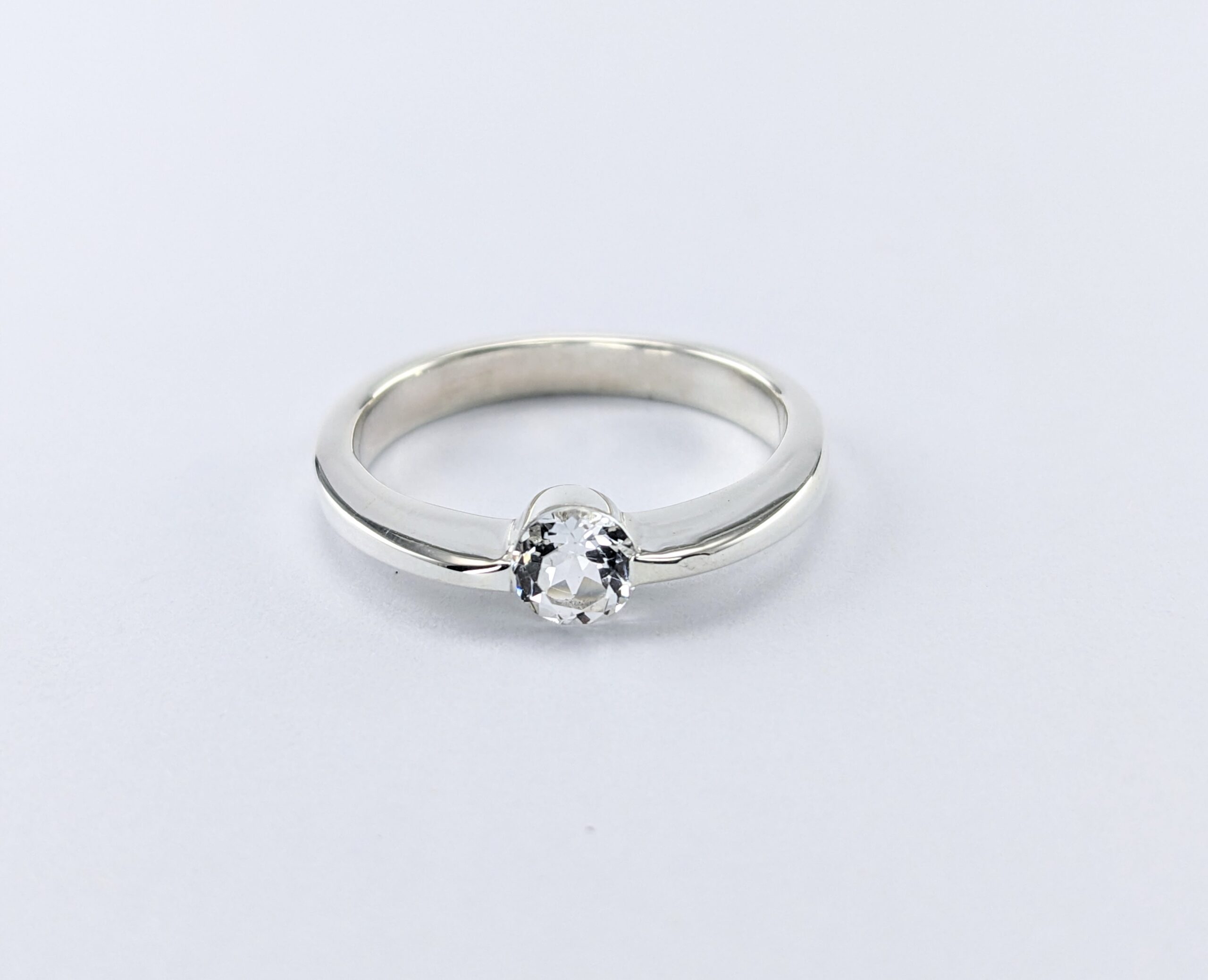 Sterling Silver Ladies Ring | Lake County Diamond | Handmade - CITY ...